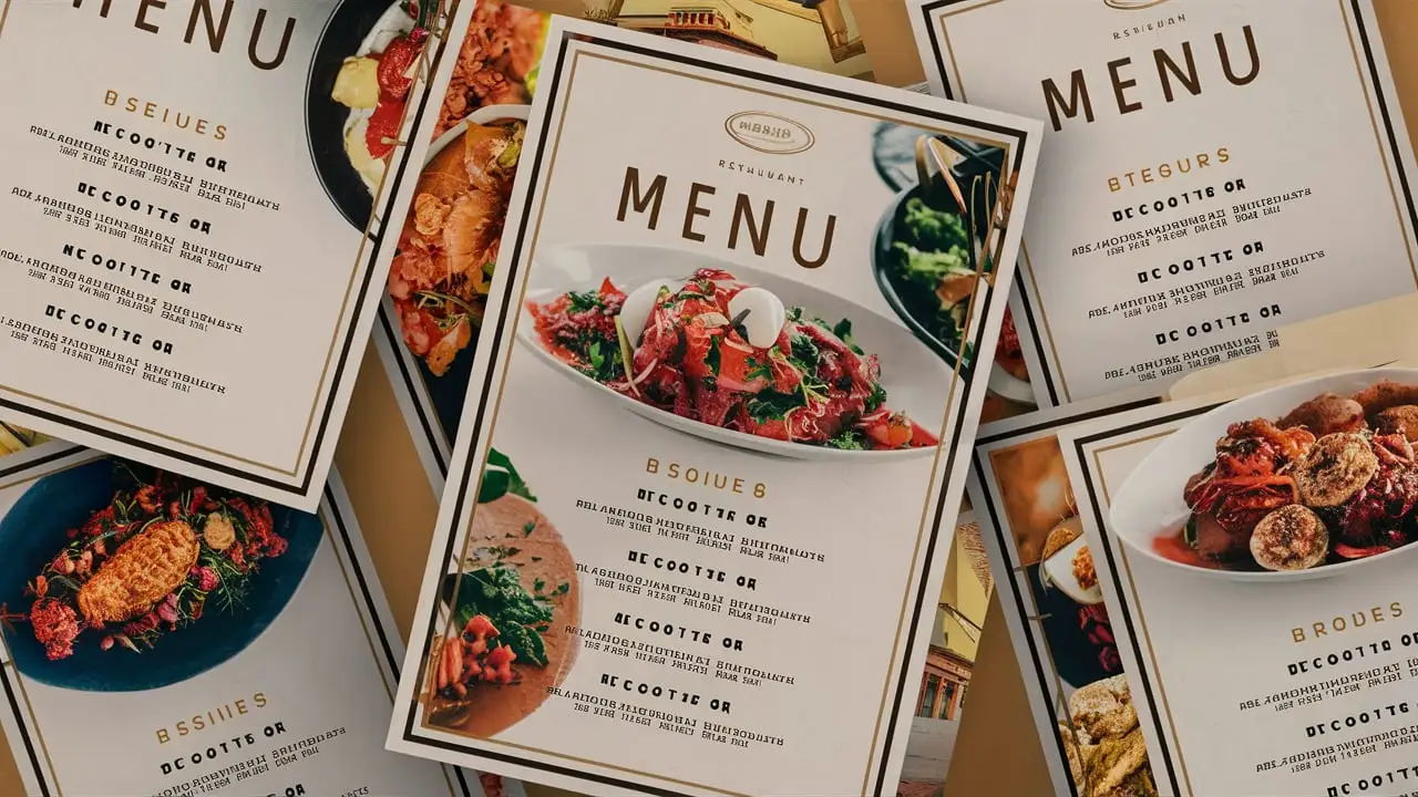 Полиграфия для HoReCa от типографии "Мастерская печати"